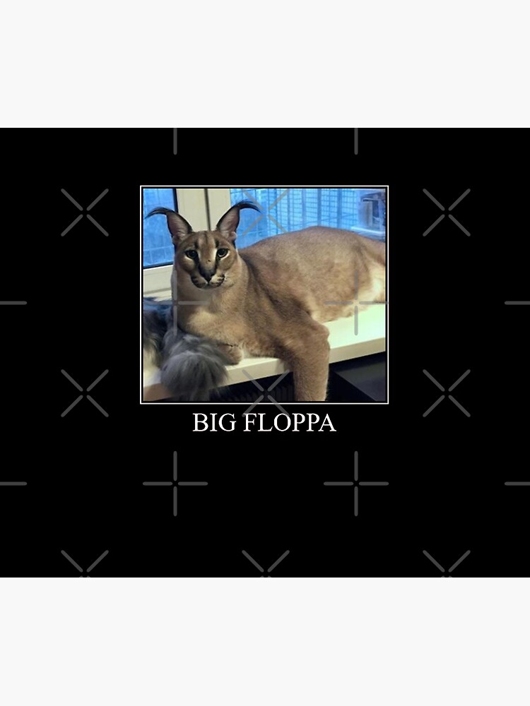 "Big floppa demotivational Meme Gift For Men and Women, Gift For Father ...