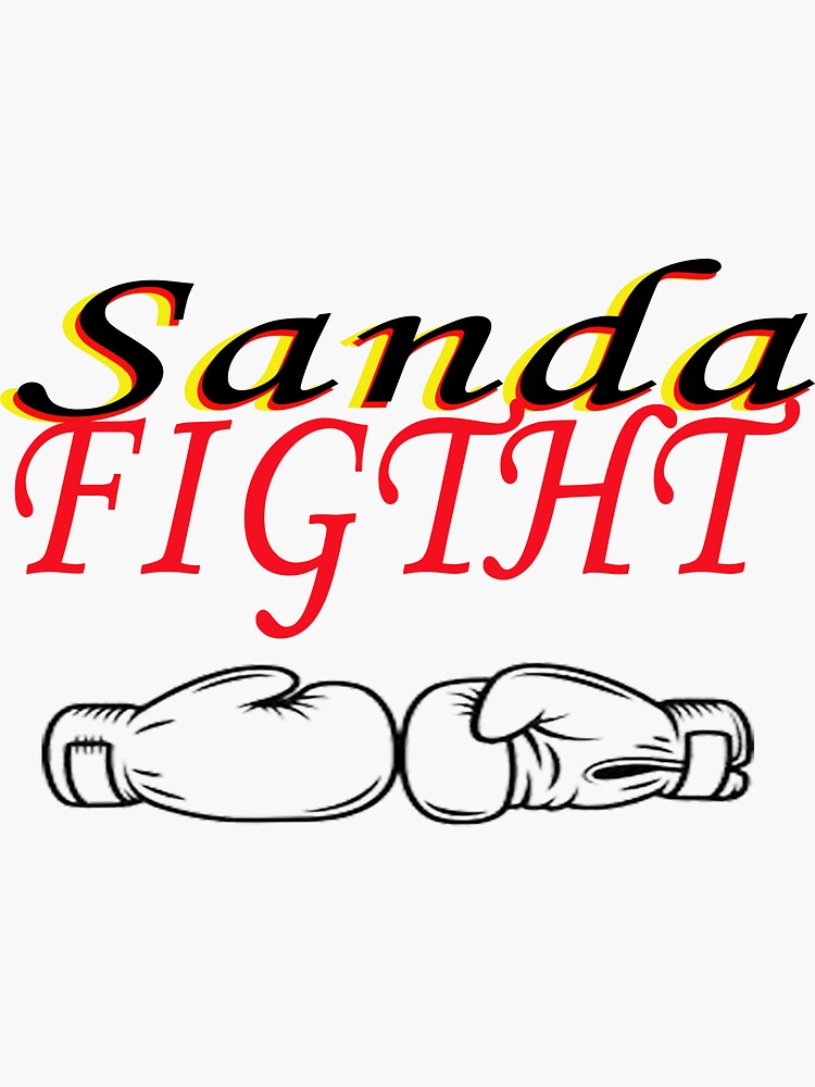"Sanda Chinese Martial Art" Sticker by LudEli | Redbubble