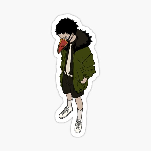 "overhaul boku no hero academia " Sticker by BouretAliyas | Redbubble