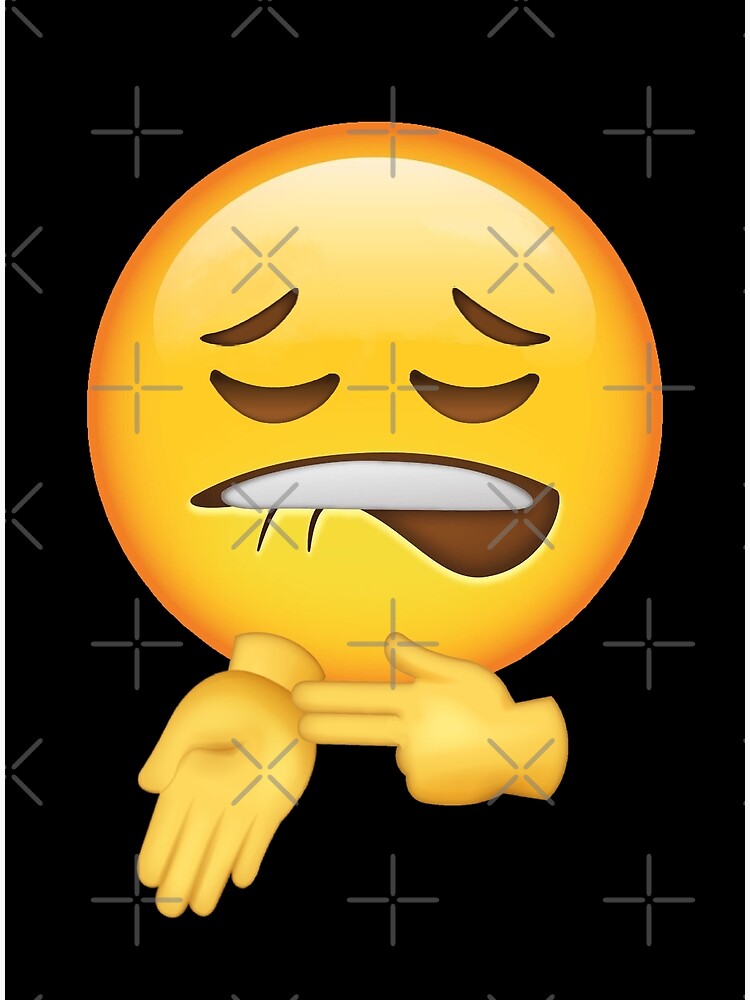 Póster «Hielo en mis venas Emoji Sheeesh Meme» de fomodesigns | Redbubble