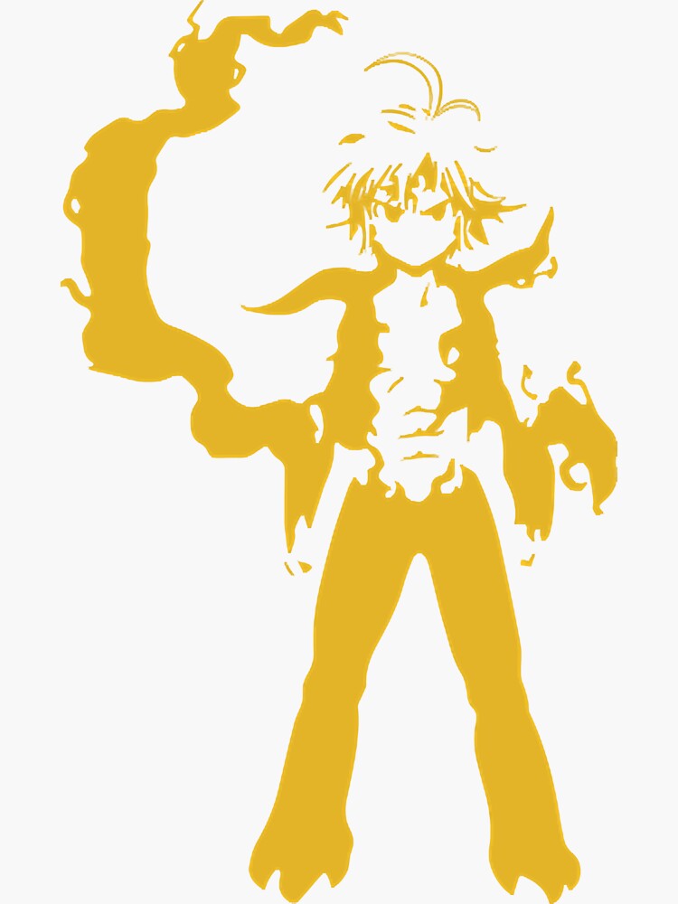 "Angry Meliodas - Seven deadly sins" Sticker for Sale by LionellTatom ...