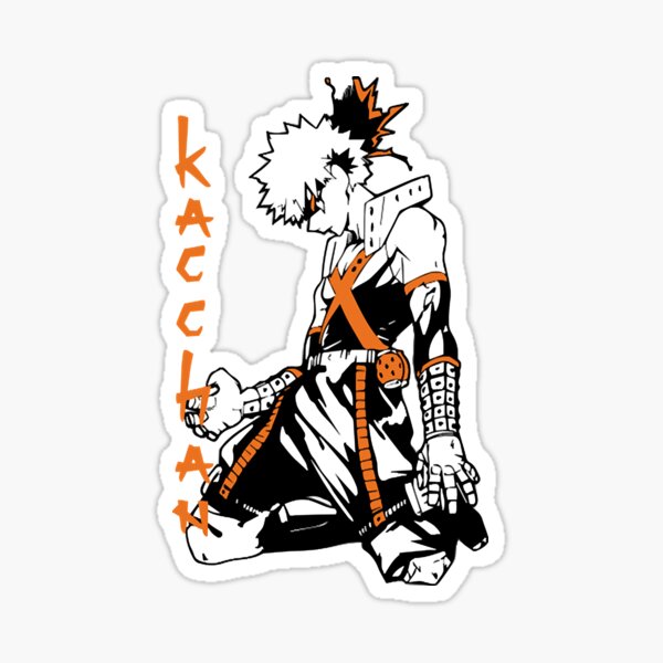 "Kacchan Bakugou - My Hero Academia " Sticker for Sale by LionellTatom ...