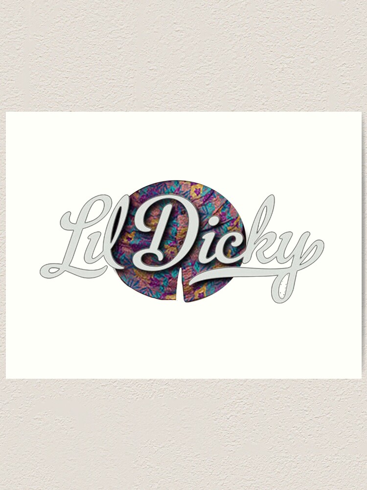 "Lil Dicky - Logo" Art Print by sherineheg | Redbubble
