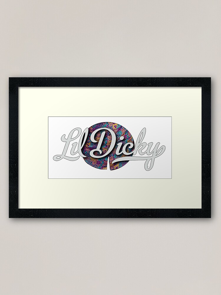 "Lil Dicky - Logo" Framed Art Print for Sale by sherineheg | Redbubble
