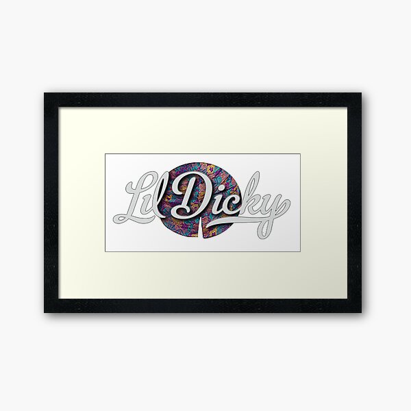 "Lil Dicky - Logo" Framed Art Print for Sale by sherineheg | Redbubble