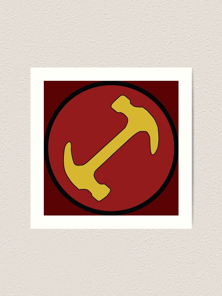 "The Stonecutters Logo" Art Print for Sale by crossesdesign | Redbubble
