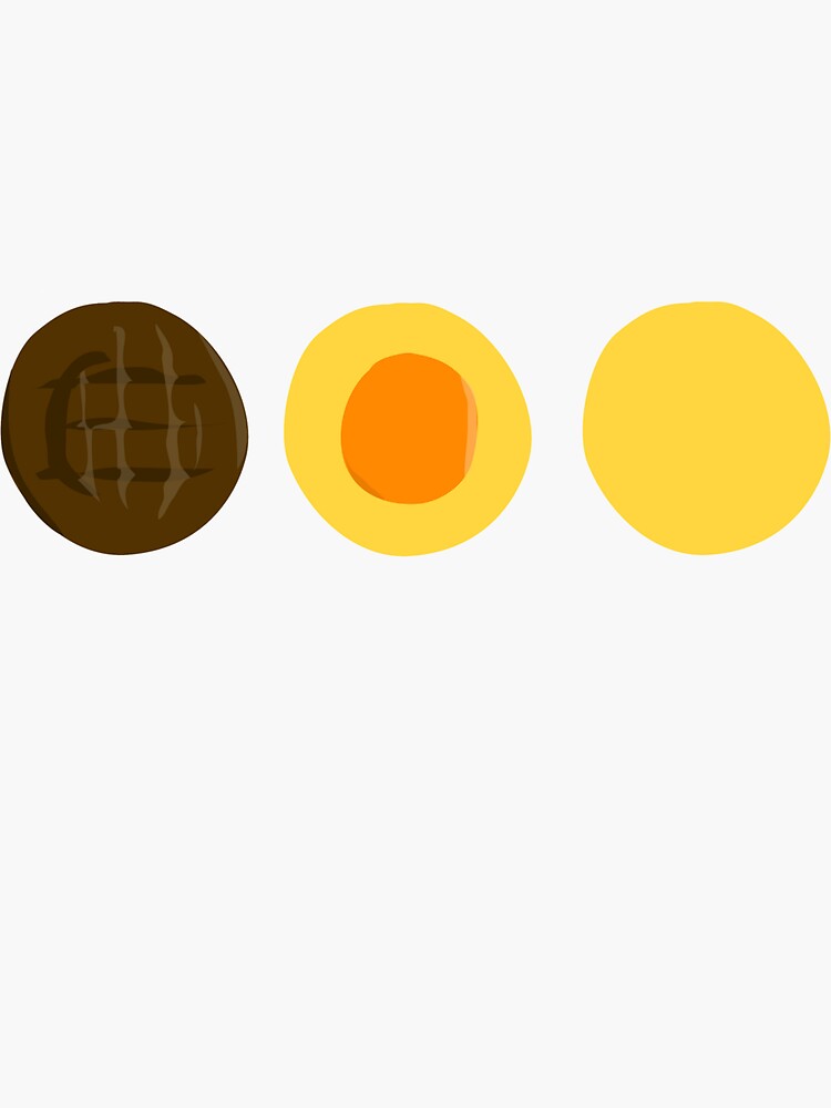 "Jaffa Cake" Sticker for Sale by looeez | Redbubble