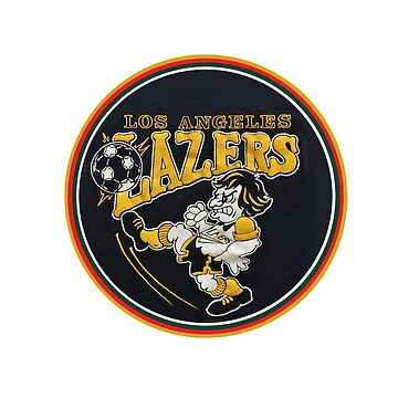 "Los Angeles Lazers Indoor Soccer T-shirt" Sticker for Sale by ...