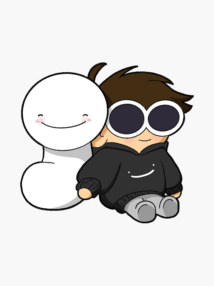 "Dream Blob and Gogy" Sticker for Sale by JustinTimeForO | Redbubble