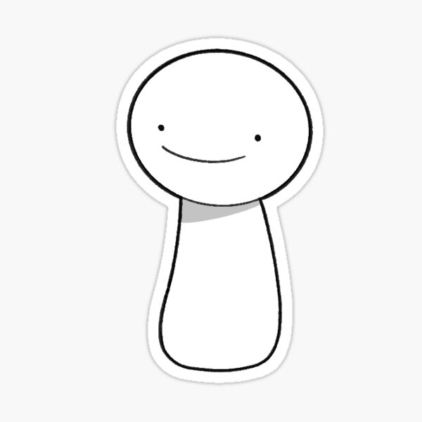 "Dream Blob Happy" Sticker for Sale by JustinTimeForO | Redbubble
