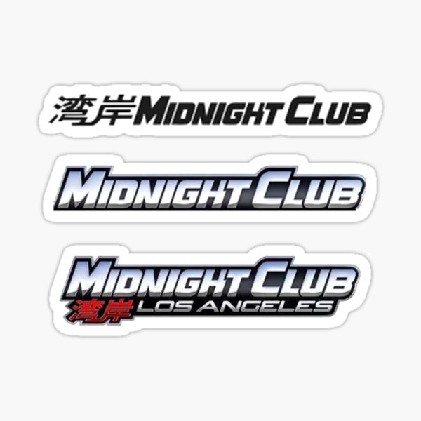 Midnight Club Stickers | Redbubble