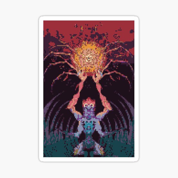 "SHARA ISHVALDA" Sticker for Sale by monsterart- | Redbubble