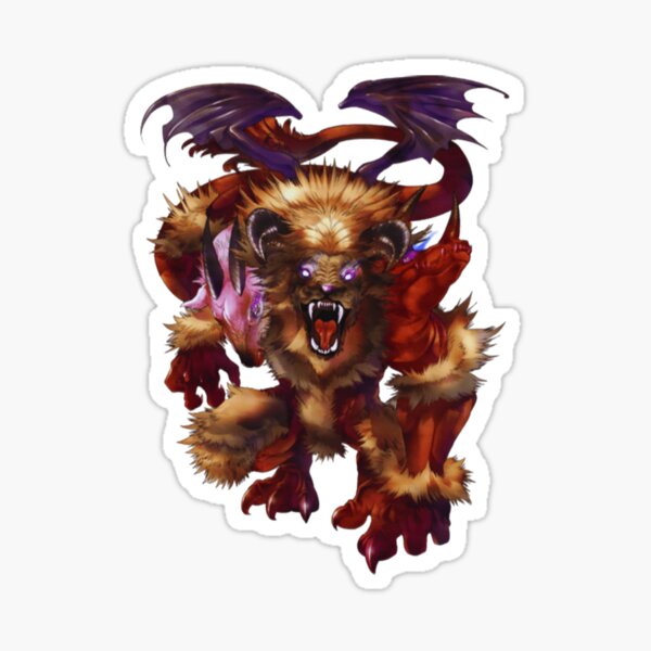 "Chimera print" Sticker by LypeArts | Redbubble