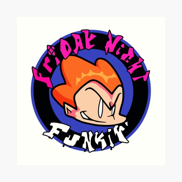 "Friday Night Funkin Music FNF Pico" Art Print by Sticker-Flix | Redbubble