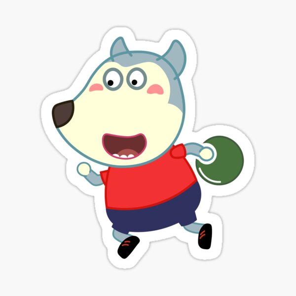 "Wolfoo" Sticker for Sale by EccOkami | Redbubble
