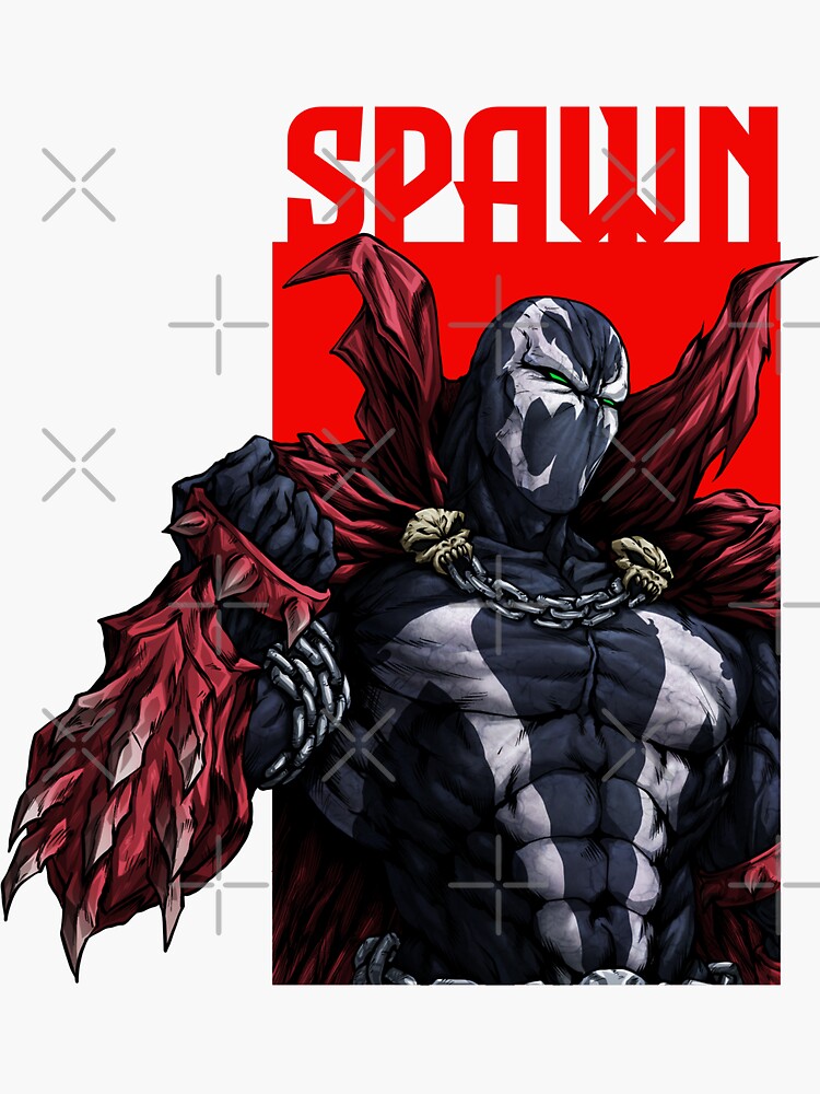 "Spawn" Sticker for Sale by daffduffart | Redbubble