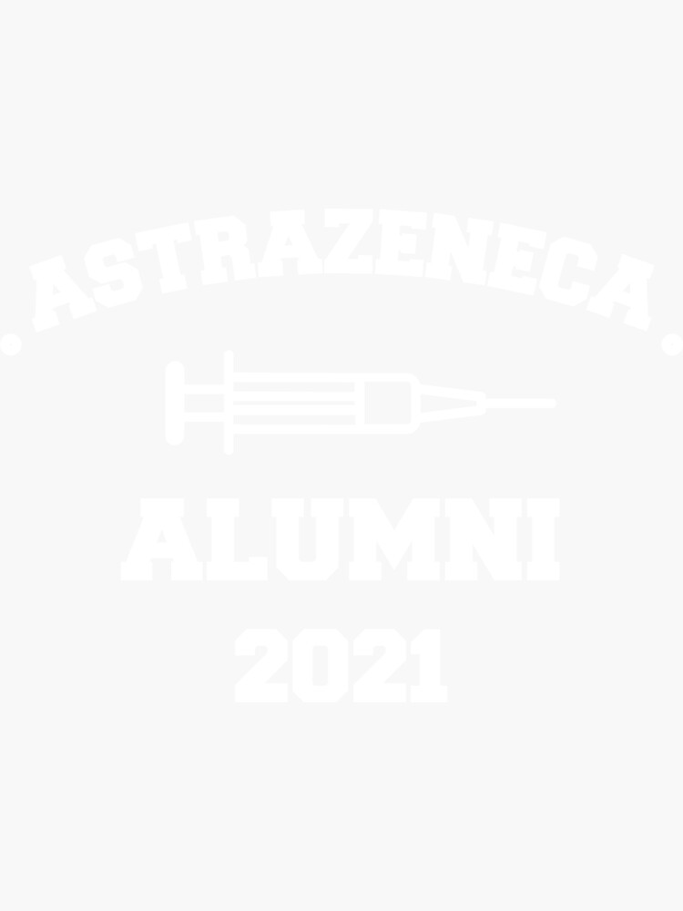 "astrazeneca alumni" Sticker for Sale by thefavshop | Redbubble