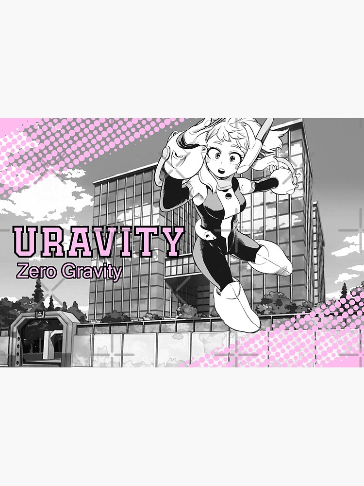 "Ochaco Uraraka (Uravity) Manga" Sticker for Sale by VelvetZone | Redbubble