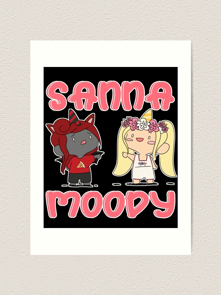 "Sanna And Moody - Cute" Art Print for Sale by MagicStarks | Redbubble