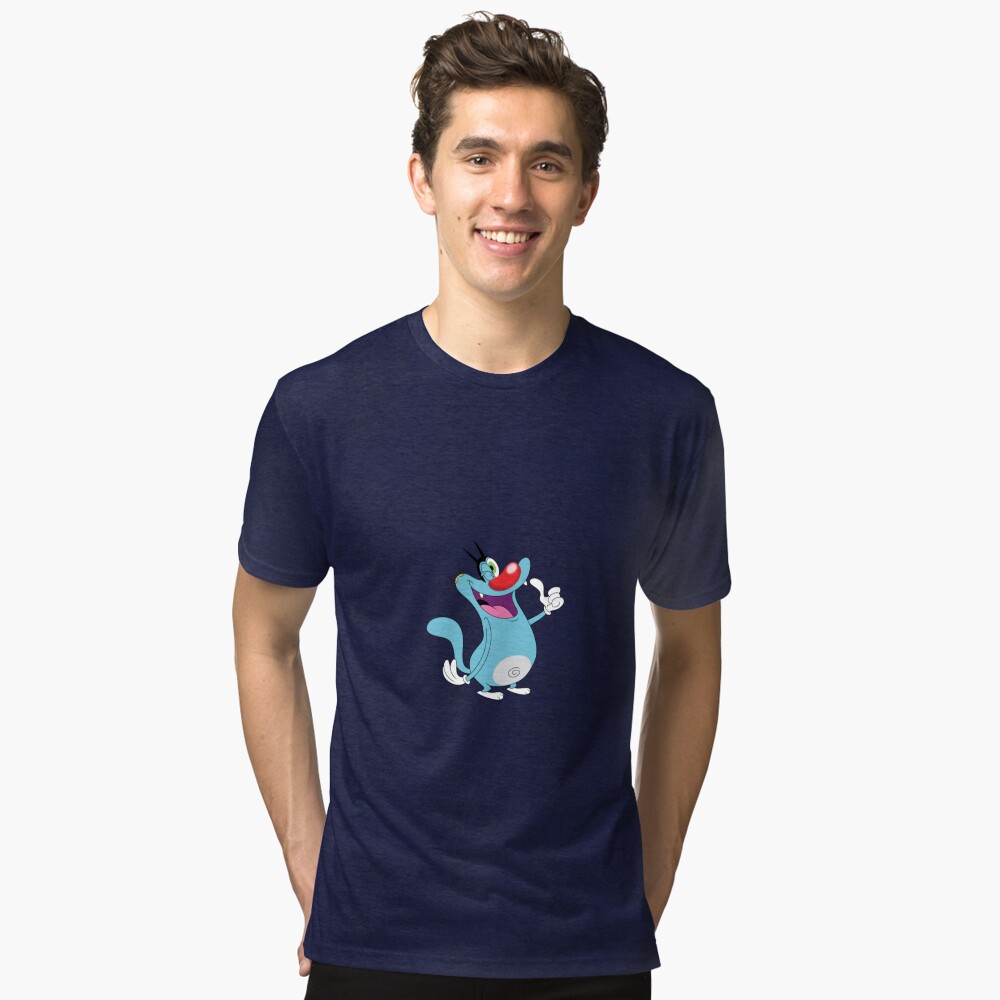 "Cartoon ,oggy" Sticker for Sale by Hiketoshohe | Redbubble