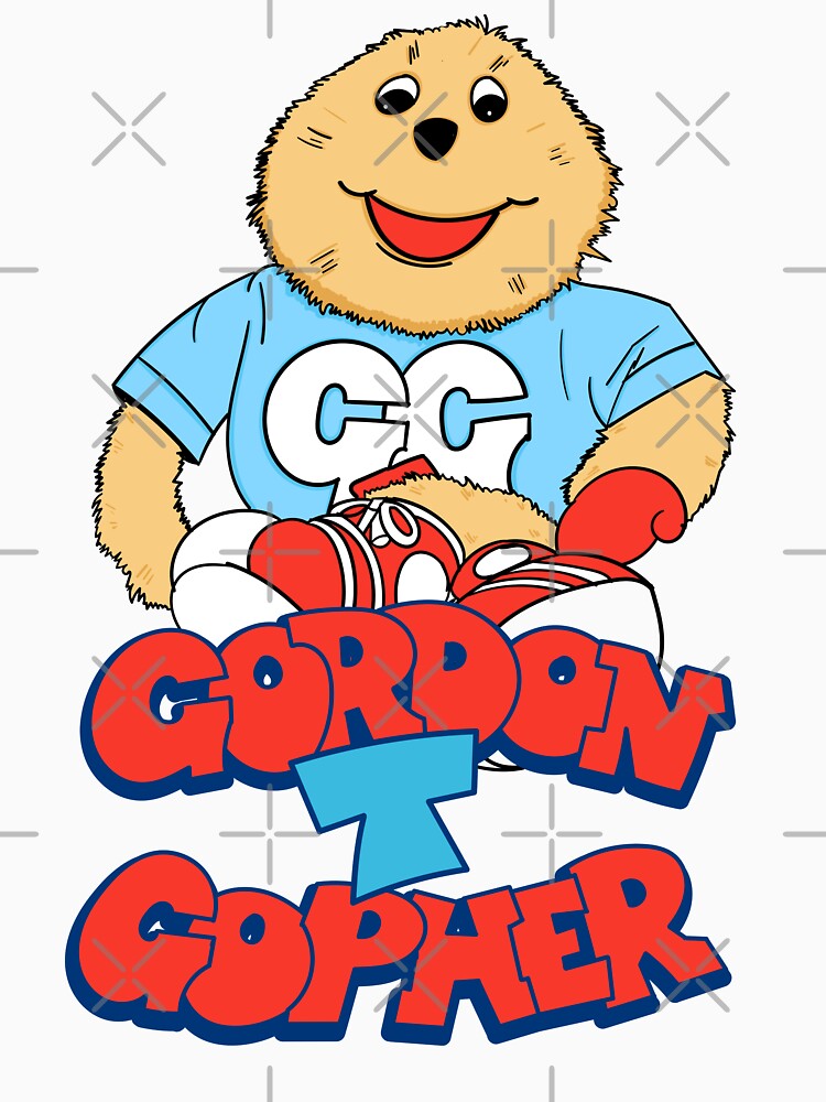 "Gordon The Gopher" T-shirt for Sale by McPod | Redbubble | ed the duck ...