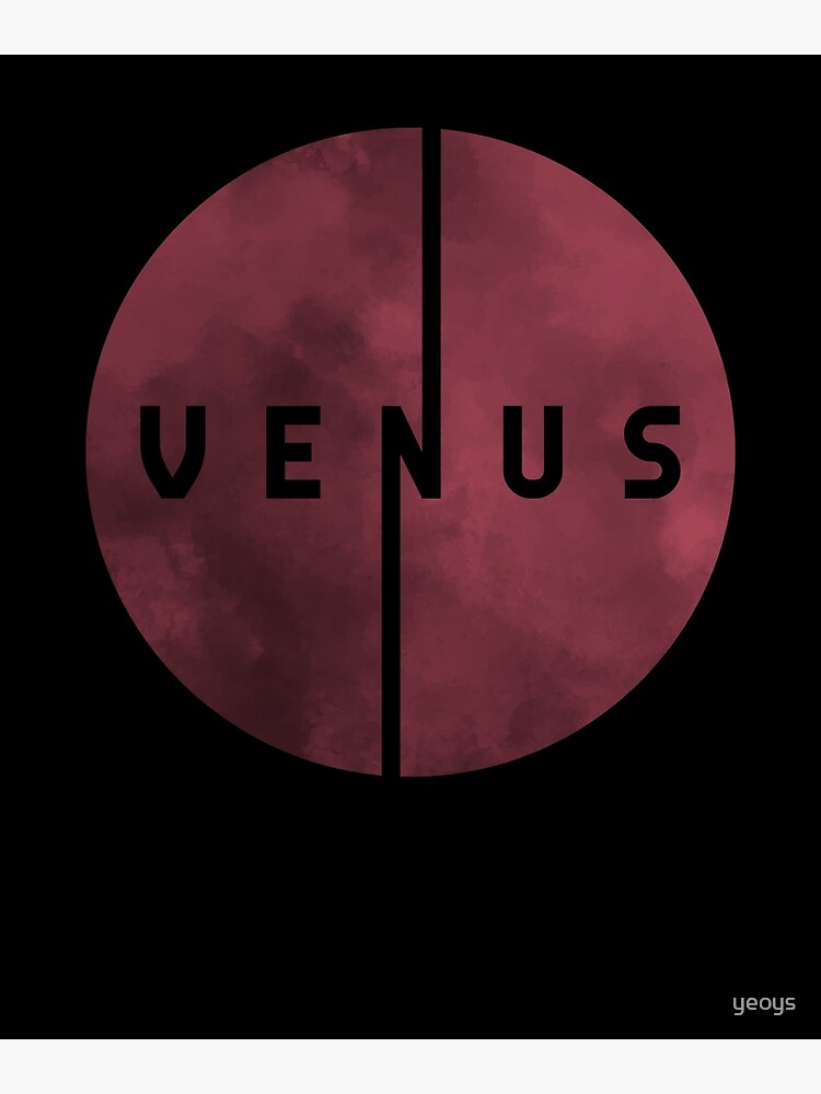 Venus - Solar System Premium Matte Vertical Poster sold by Edgar Eri ...