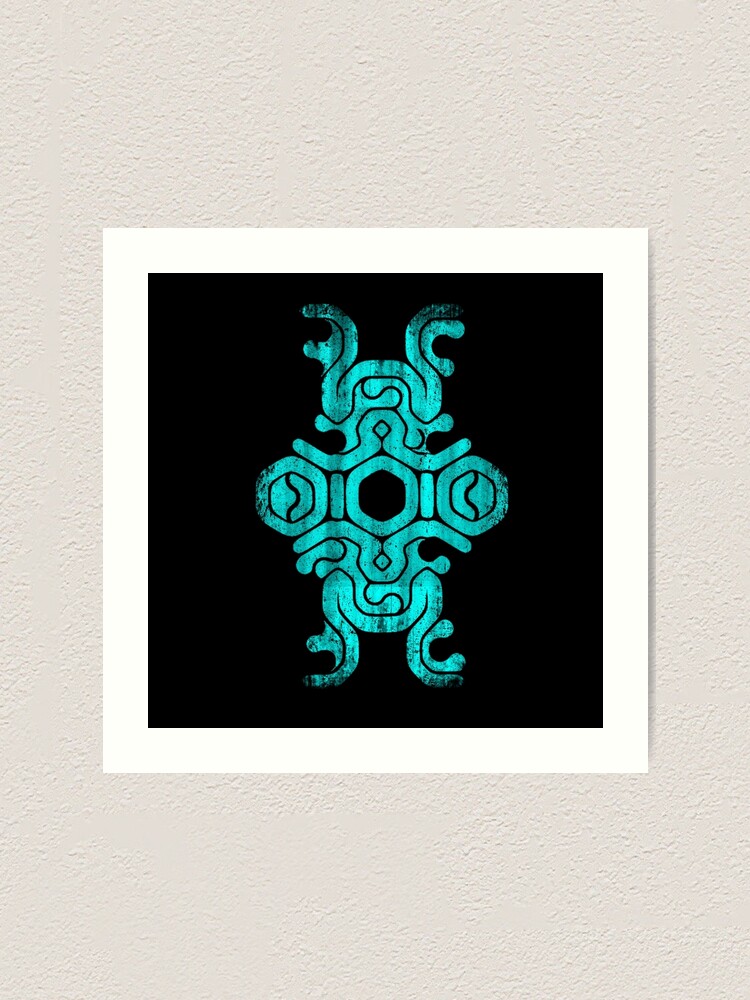 "Shadow of the Colossus "Sigil Mark" Colossus weak point" Art Print by ...