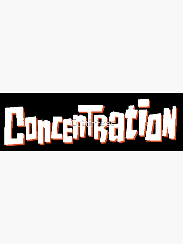 "Classic Concentration Game Show" Poster for Sale by Cuttintees | Redbubble