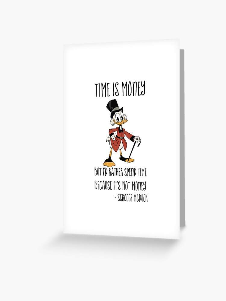 "Savvy Scrooge" Greeting Card for Sale by KaydenWalker | Redbubble