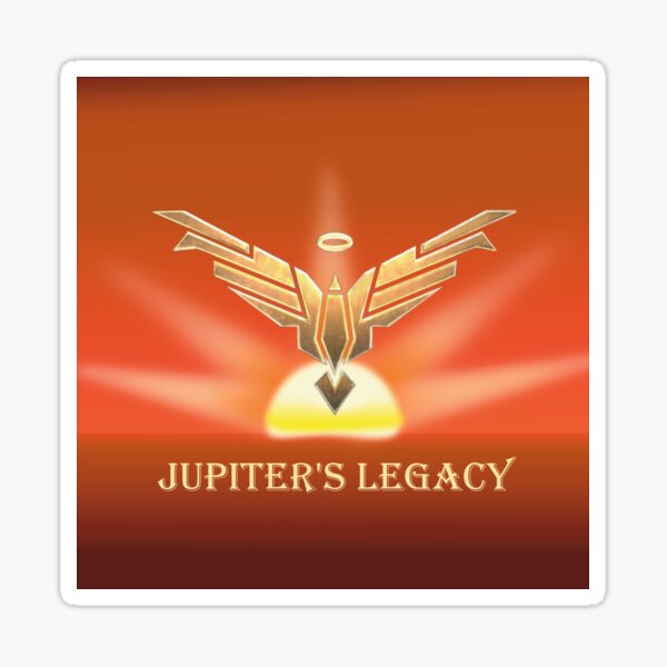 "Jupiter's Legacy. The Utopian Superheroes." Sticker by Drawing-Dolphin ...