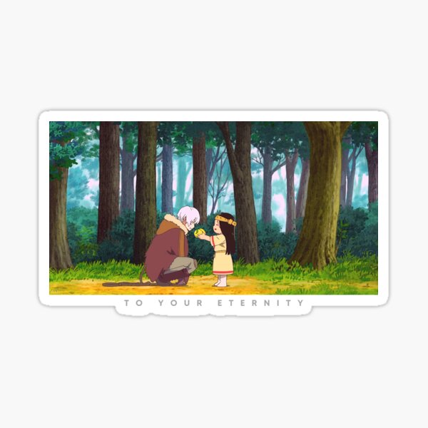 "To Your Eternity - Fruits" Sticker for Sale by aoi-anime | Redbubble