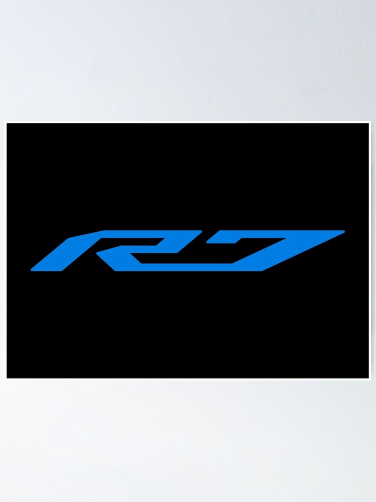 "Yamaha YZF R7 R 7 - Blue" Poster von 65fahrenheit | Redbubble