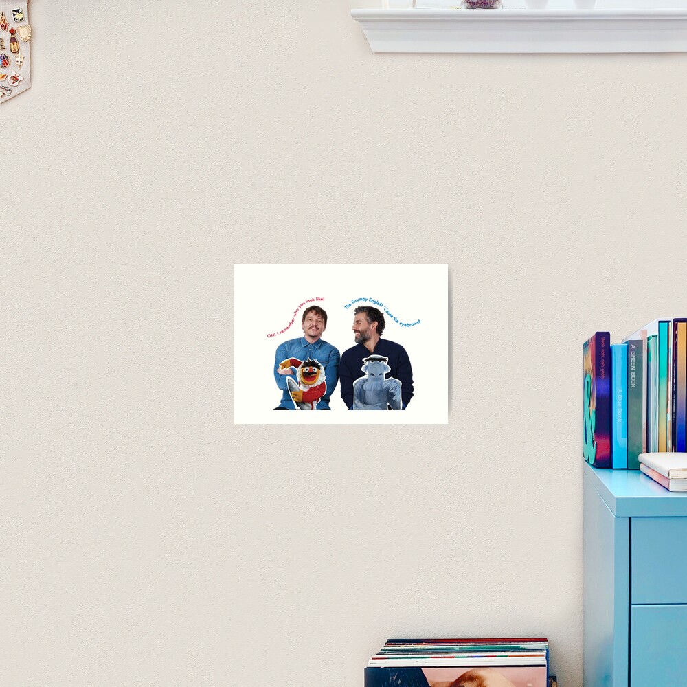 "Muppets Pedro Pascal and Oscar Isaac are friendship goals" Sticker for ...