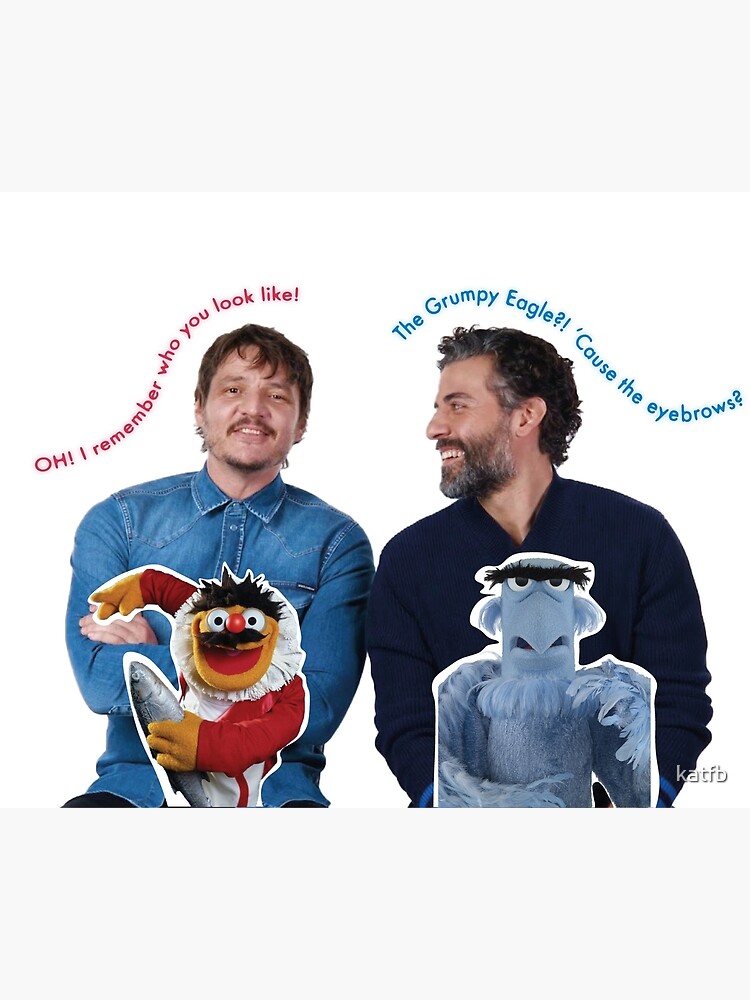 Póster «Los Muppets Pedro Pascal y Oscar Isaac son objetivos de amistad ...