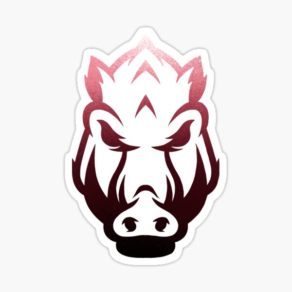 "Razorback" Sticker for Sale by madsposton | Redbubble