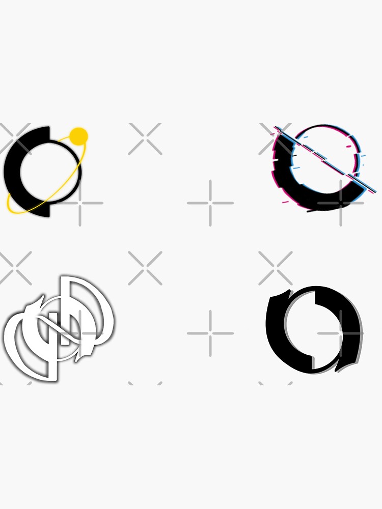 Sticker « Oneus - logo stickers pack #2 », par TheMoodCrafter | Redbubble
