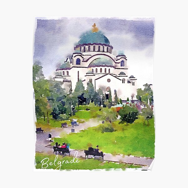 "Beograd Belgrade 37" Poster for Sale by Dentalism | Redbubble