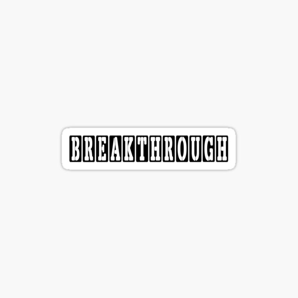 "Breakthrough" Sticker by starseedgems | Redbubble