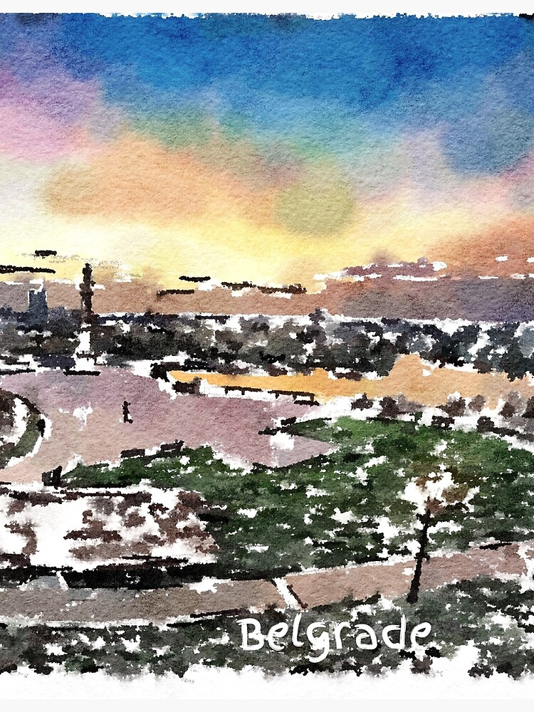 "Beograd Belgrade Belgrado 43" Poster for Sale by Dentalism | Redbubble