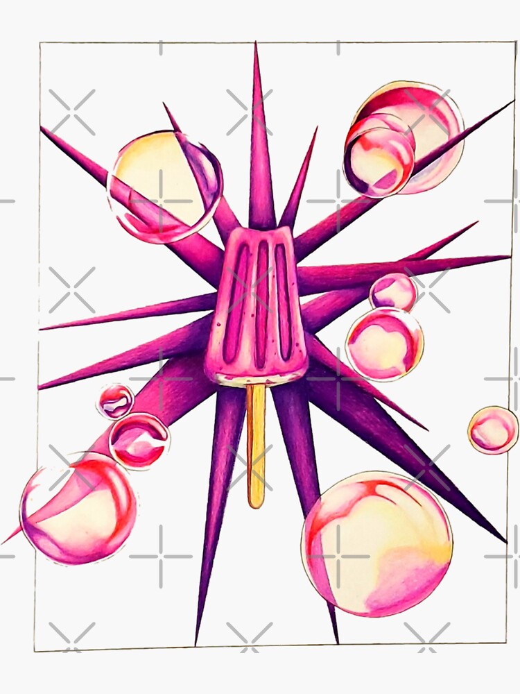 "Sharp Flavor" Sticker for Sale by KrimZonRogue | Redbubble