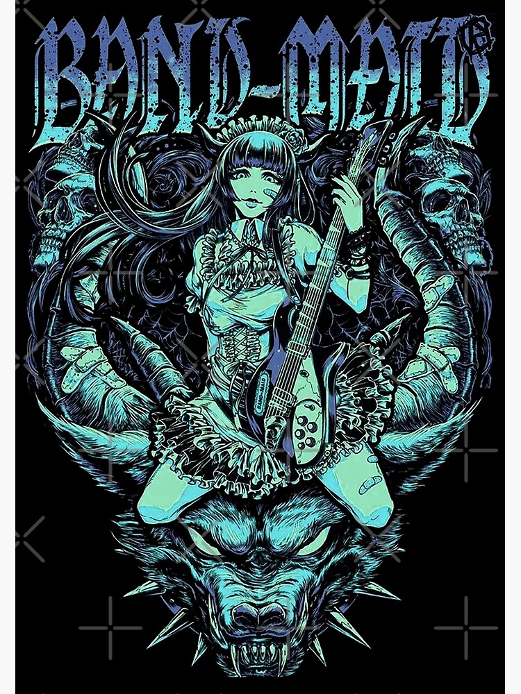 "Best Japan Metal Band Artwork" Poster by eplaskitt07 | Redbubble