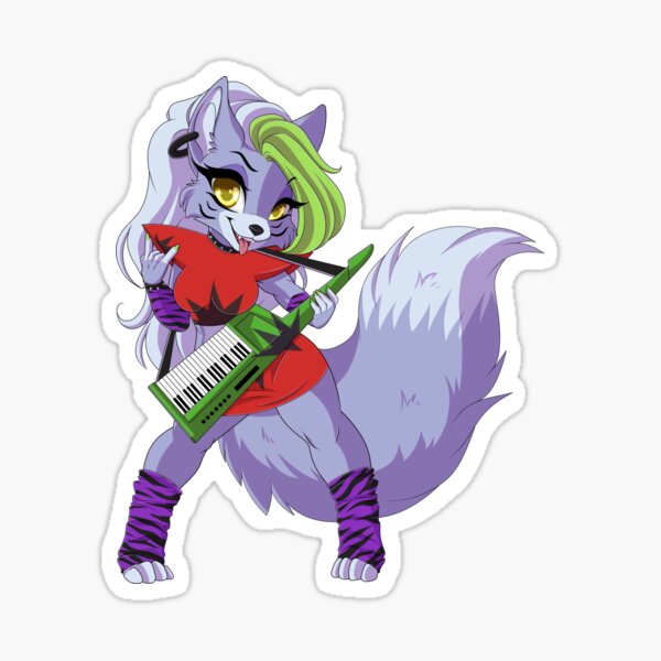 "Roxanne wolf" Sticker for Sale by ToffeeKoffee | Redbubble