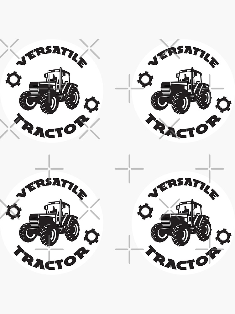 "versatile tractor" Sticker by GoranDesign | Redbubble