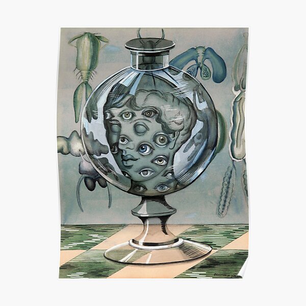 "Psychedelic Museum, by Edith Rimmington" Poster for Sale by ...