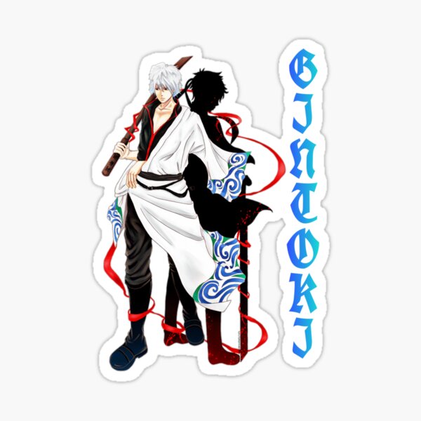 "Gintoki anime" Sticker for Sale by GadirMilenario | Redbubble