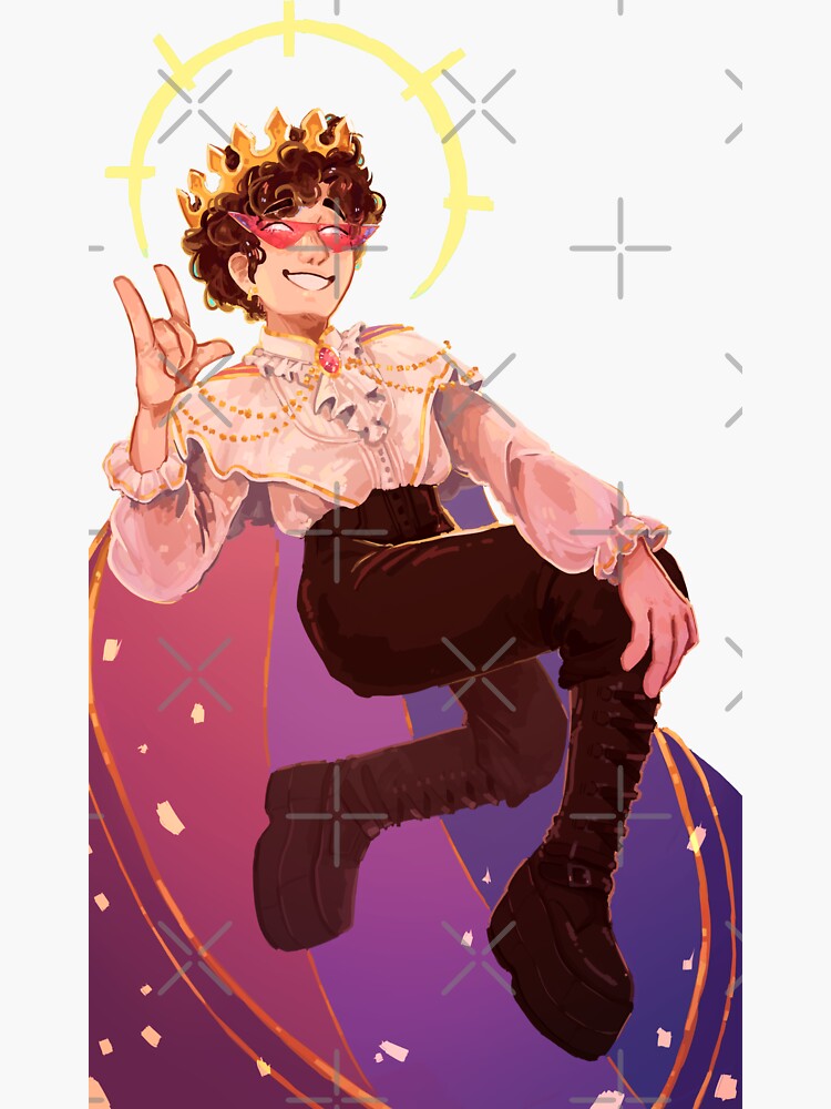 "The Eret angel" Sticker for Sale by World-of-manga | Redbubble