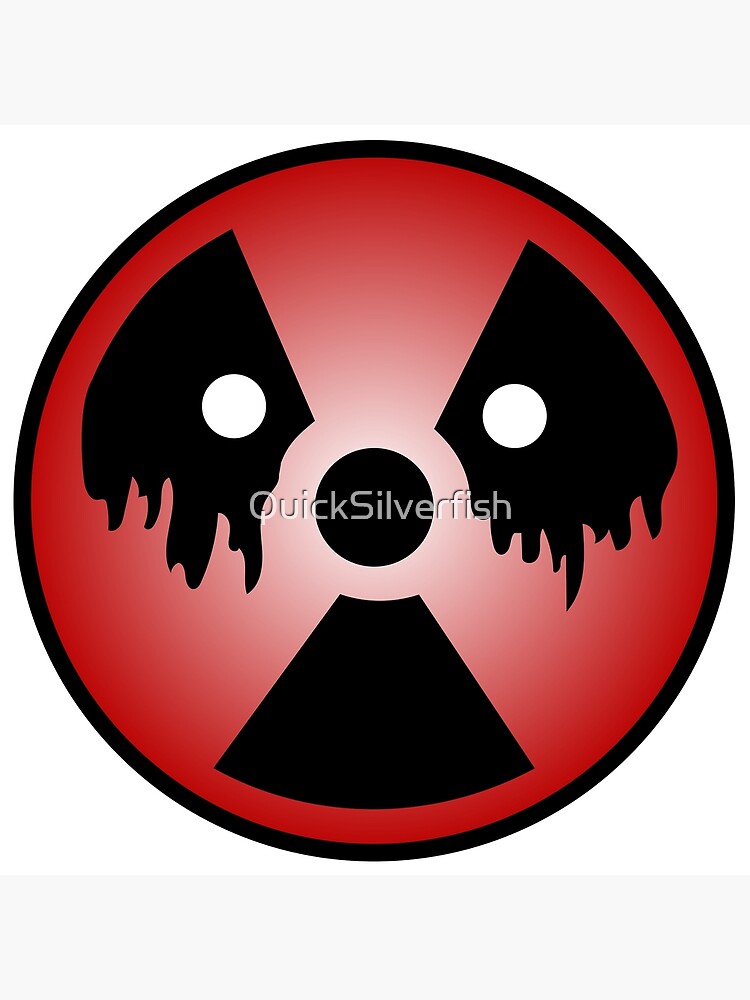 "Scary red radioactive face" Photographic Print by QuickSilverfish ...