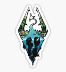 Skyrim Logo: Stickers | Redbubble