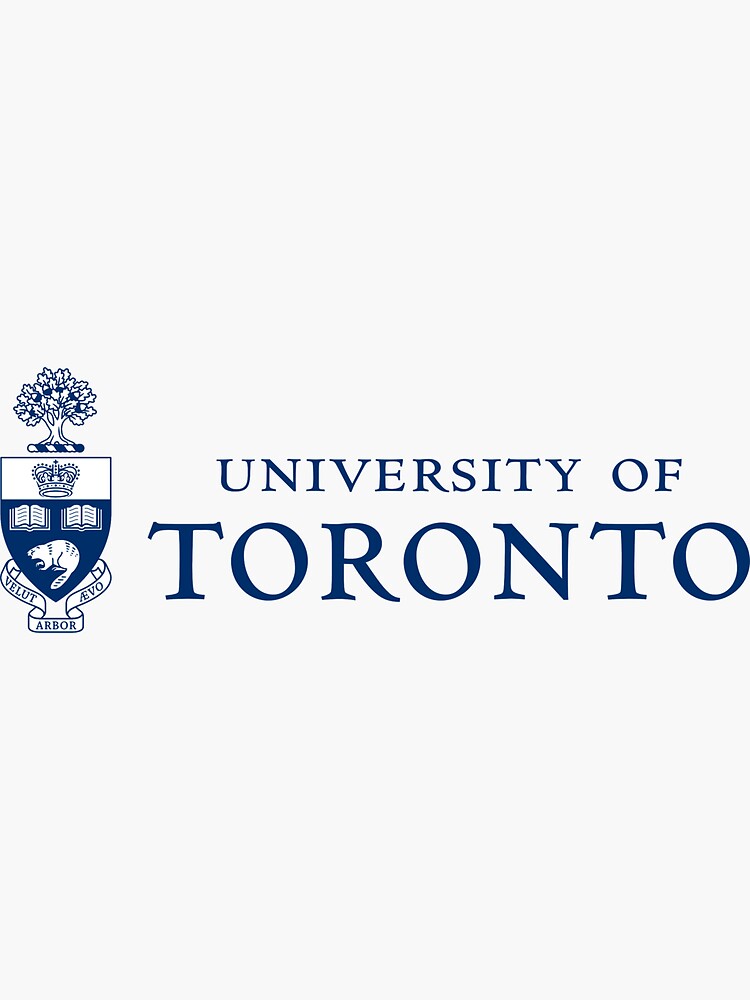 "University of Toronto" Sticker for Sale by Ashley Shepard | Redbubble