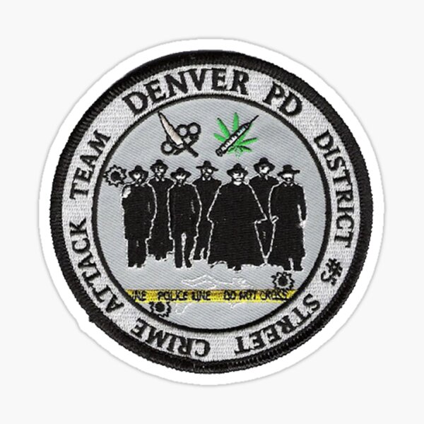 "Denver Colorado Police SCAT" Sticker for Sale by Lawrence Baird ...